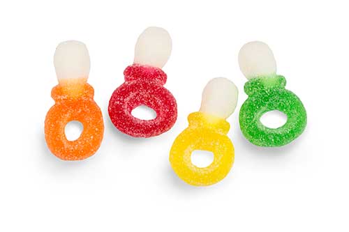 Sour Pacifiers – One Candy Bar